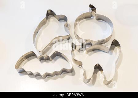 Halloween character cookie cutters Stock Photo - Alamy