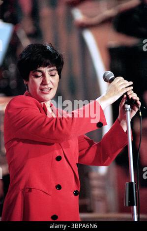 Milan Italy 06/10/1994 : Mia Martini,Italian singer, during the ...