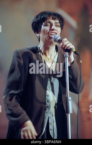 Milan Italy 06/10/1994 : Mia Martini,Italian singer, during the ...