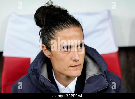 Spain manager Montse Tome ahead of the UEFA Women's Euro 2025 quarter ...