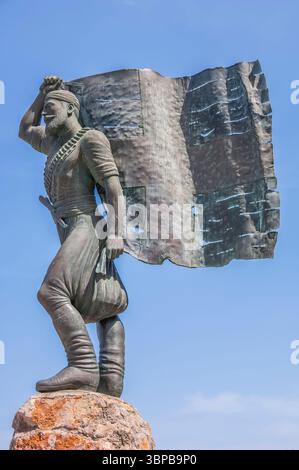Greece, Crete, Chania Statue of a Turkish Sultan from the Ottoman ...