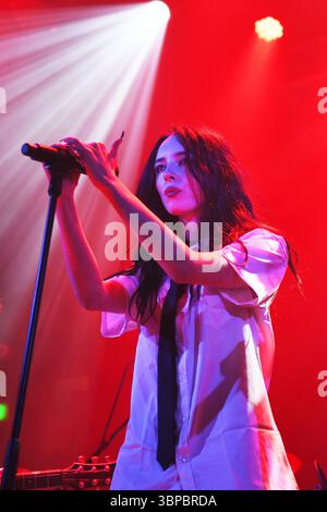 LONDON, ENGLAND - APRIL 13: Raven (Raven Numan) performing at Electric ...