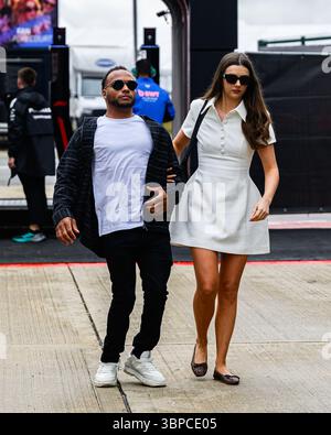Lewis Hamilton of United Kingdom driving the (44) Scuderia Ferrari HP ...