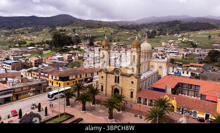 Aquitania, Boyaca - Colombia. May 9, 2025. Our Lord of Miracles Parish ...