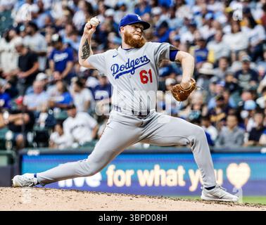 Los Angeles Dodgers pitcher Will Klein speaks prior to Game 4 of ...