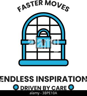 A logo for a company called Endless Inspiration. The logo is black and ...