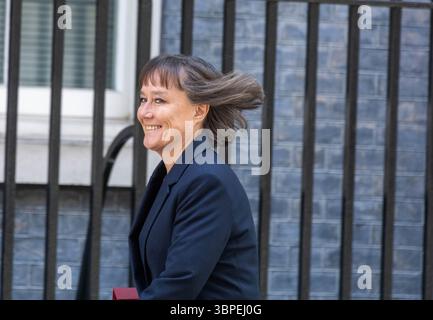 Welsh Secretary Jo Stevens arrives in Downing Street, London, for a ...