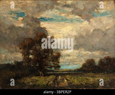 Henry Ward Ranger - The Lone Sentinel (1895 Stock Photo - Alamy