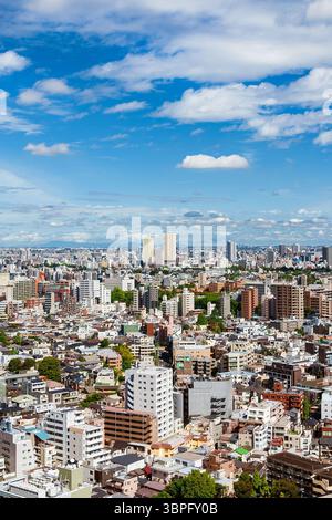 Bunkyo Ward modern skyline and endless suburbs in Tokyo Stock Photo - Alamy