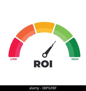 Return on investment analytics Stock Vector Image & Art - Alamy