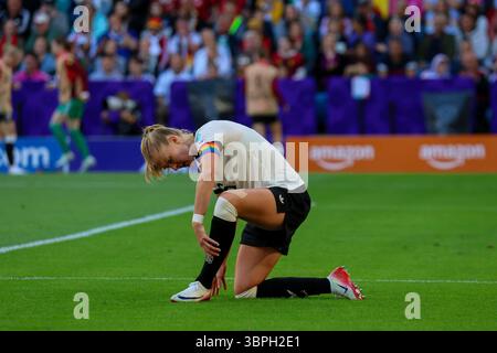 Basel, Schweiz 08. Juli 2025: UEFA - Euro 2025 Woman - Deutschland vs ...