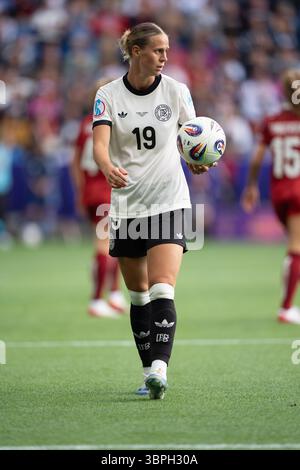 19 July 2025, Switzerland, Basel: Soccer, Women: European Championship ...