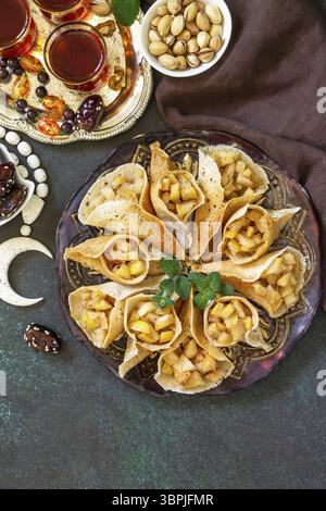 Arabic Cuisine. Ramadan Kareem Festive. Ramadan menu, of Egyptian ...