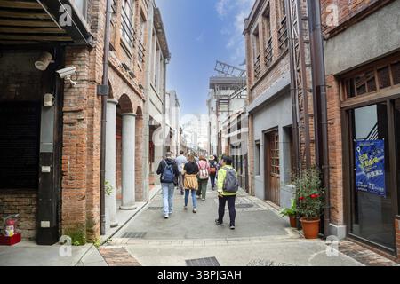 Taipei, Taiwan - June 2019: Old building view of Bopiliao Historic ...