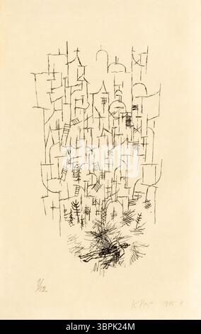 Death for the Idea 1915 by Paul Klee Stock Photo - Alamy