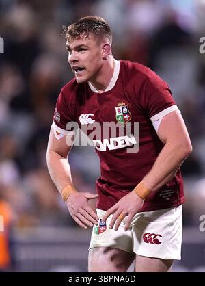 British and Irish Lions' Garry Ringrose (right) and First Nations and ...