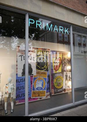 Primark Corporate logo signs in York City centre in June 2025 Editorial ...