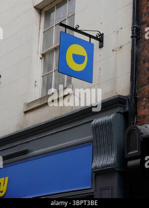 card factory cardfactory Corporate logo signs in York City centre in ...