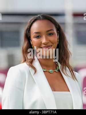 Sky Presenter Naomi Schiff during the FORMULA 1 QATAR AIRWAYS BRITISH ...