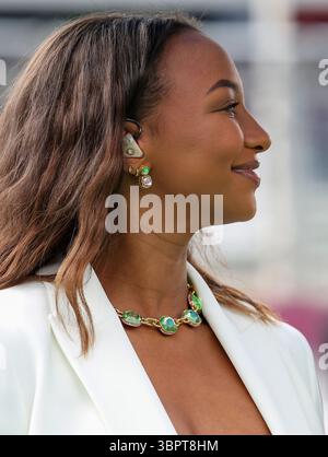 Sky Presenter Naomi Schiff during the FORMULA 1 QATAR AIRWAYS BRITISH ...