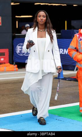 Sky Presenter Naomi Schiff during the FORMULA 1 QATAR AIRWAYS BRITISH ...