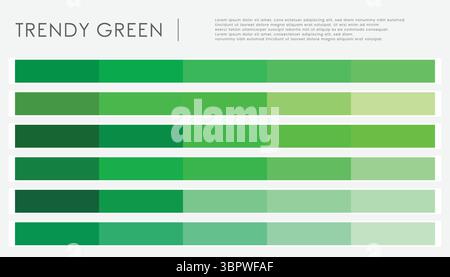 Set of vector palette, modern color schemes and combinations ...