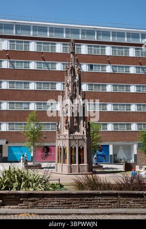 The Coventry Cross, Broadgate, Coventry, West Midlands, England, UK ...