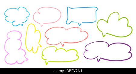 Simple headline decoration line, box line, white background on yellow ...