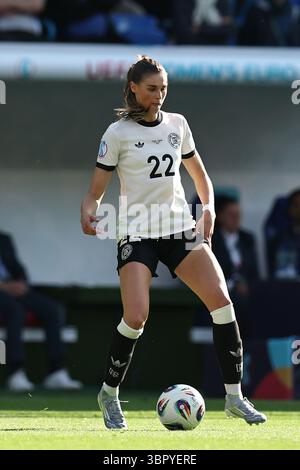 Jule Brand of Germany in the Women s Nations League 2025 Final first ...