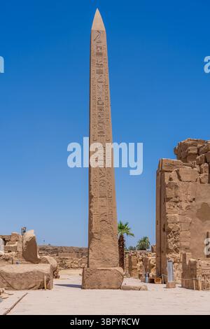 Limestone Ruins of an Ancient Egyptian Karnak Temple Complex near Luxor ...