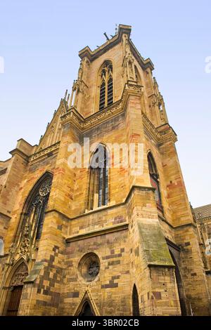 France, Alsace, Colmar, Saint Martin church Stock Photo - Alamy