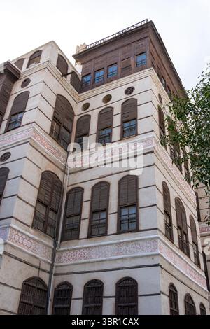 Traditional Hijazi architecture in Jeddah, Saudi Arabia Stock Photo - Alamy