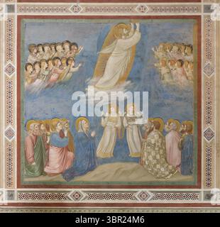 This fresco by Giotto, depicting the Resurrection of Christ, is a part ...