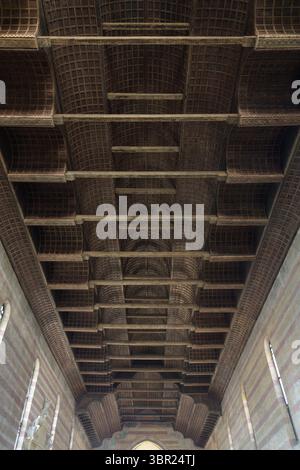 Chiesa degli Eremitani with wooden ceiling with barrel vault, designed ...