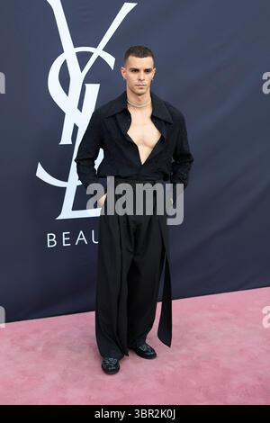 Jose Pastor attends to YSL Love Game at Museo Nacional Centro de Arte ...