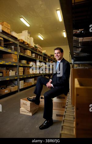 The Bellagio wine director Stock Photo - Alamy