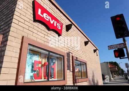 Levi's Store with Levi's Storefront Display Featuring Iconic 501 Jeans ...