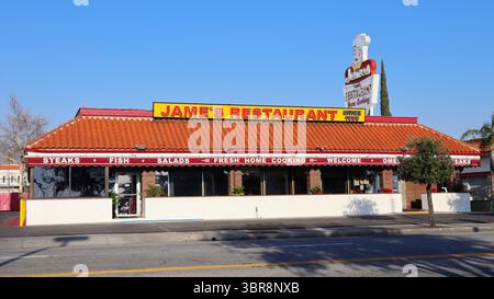 San Fernando, California: James Restaurant, Historic Diner Established ...
