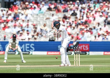 Jofra Archer of England hits a four during the 2nd Rothesay Test Match ...