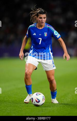Sofia Cantore (Italy) during the UEFA European Womens Championship match between Norway Women 1 ...