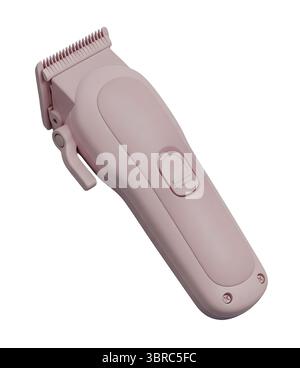 Modern Hair Clipper Minimalist 3D Rendering in a Soft And Smooth ...