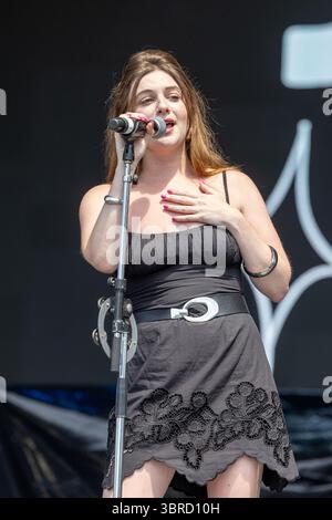 Chicago, USA. 11th July, 2025. Musician Lauren Watkins during the Windy ...