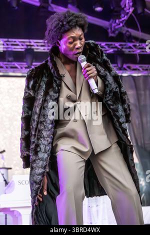 Milan Italy. 10th jul 2025. The English musician BENJAMIN CLEMENTINE ...