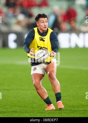 British & Irish Lions Marcus Smith during a training session at Cape ...