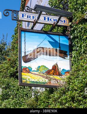 Crooked Billet public house, London Road, Hook, Hampshire, England, UK ...