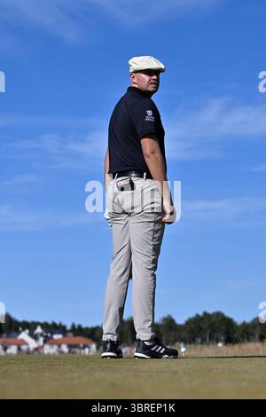 England's Harry Hall on day two of The 153rd Open Championship at Royal ...