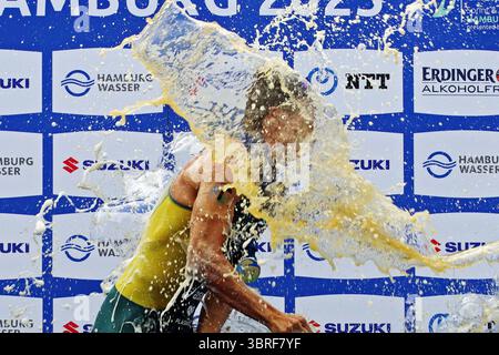 Matthew Hauser, of Australia, at the 2025 World Triathlon Championship ...