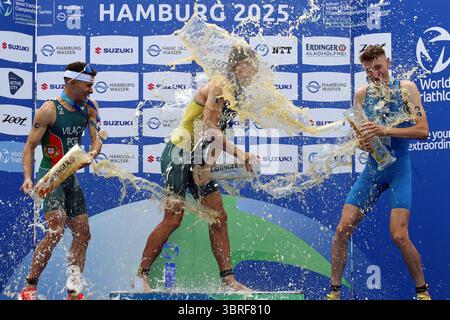 Vasco Vilaca, of Portugal, at the 2025 World Triathlon Championship ...