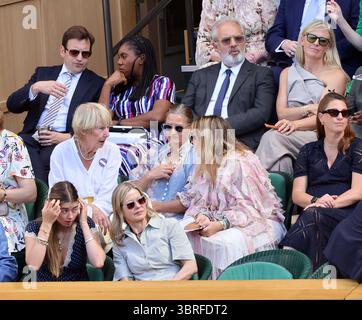 pic shows: Sam Mendes with Clive Myrie on one side and Kemi Badenoch on ...
