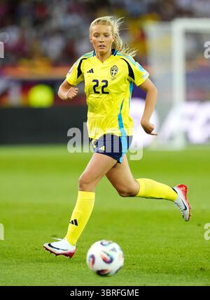 ZURICH - Smilla Holmberg of Sweden during the European Championship ...